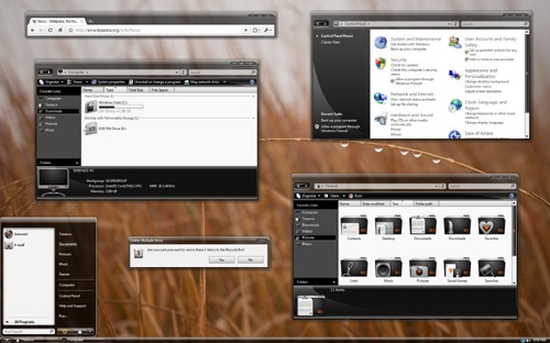 25 beautiful Windows Vista themes or visual styles